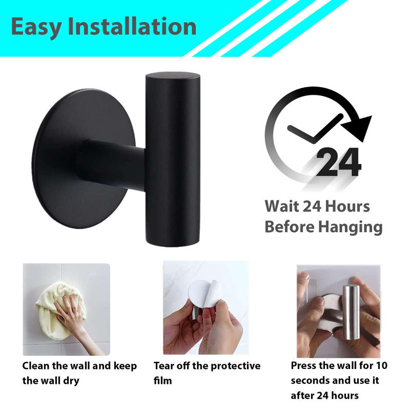 Mercer41 Mirio Adhesive Mounted Hook & Reviews | Wayfair